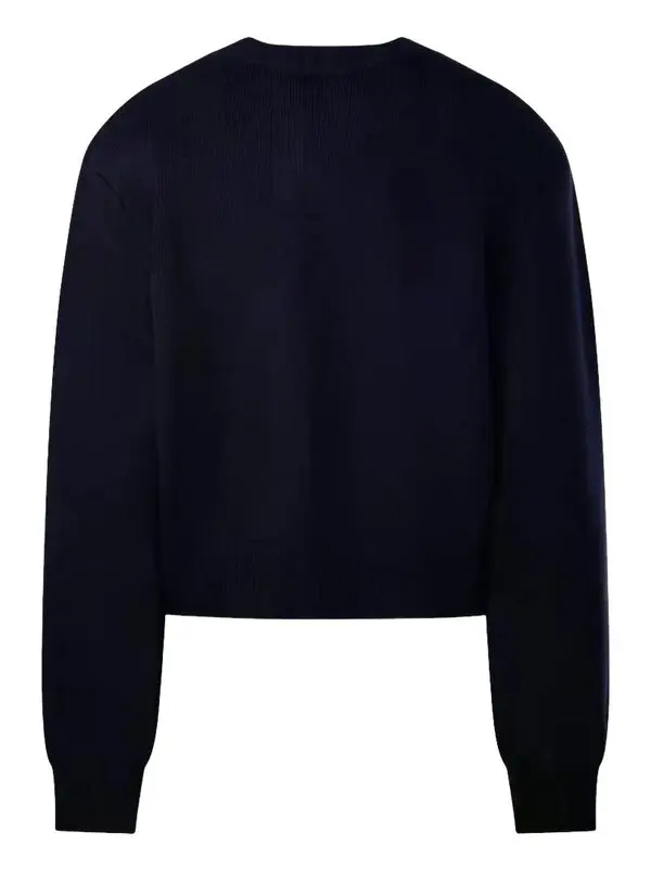 RÓHE Button-fastening Ribbed Cardigan - Blue