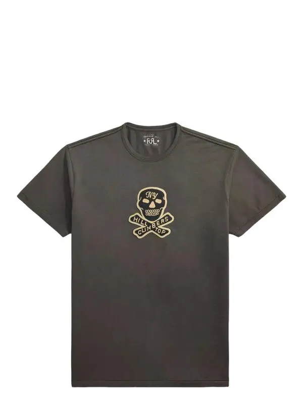 Ralph Lauren Skull-patch T-shirt - Black