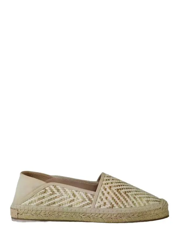 Manolo Blahnik Woven Espadrilles - Neutrals