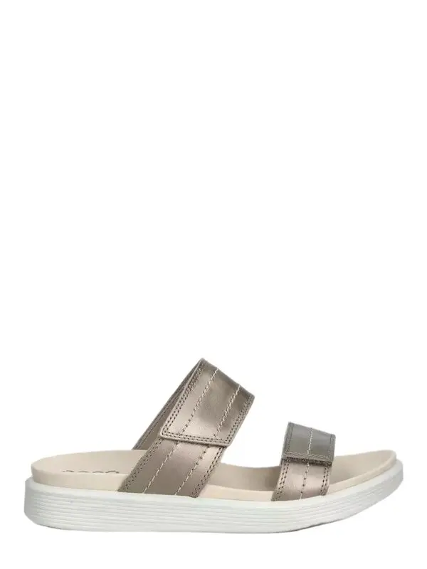 Ecco Sandals With Touch-strap Fastening - Neutrals