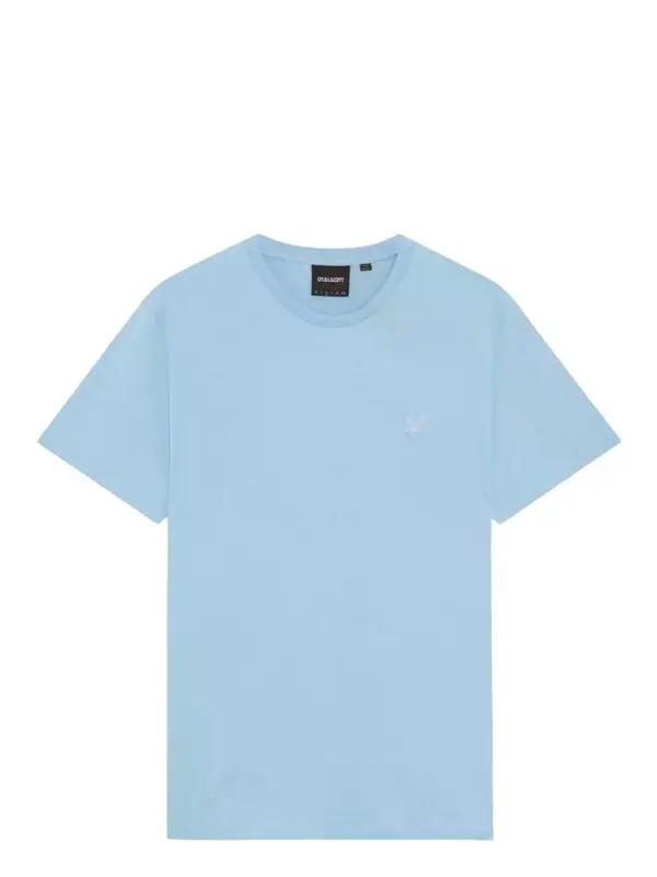 LYLE & SCOTT Embroidered-logo Cotton T-shirt - Blue