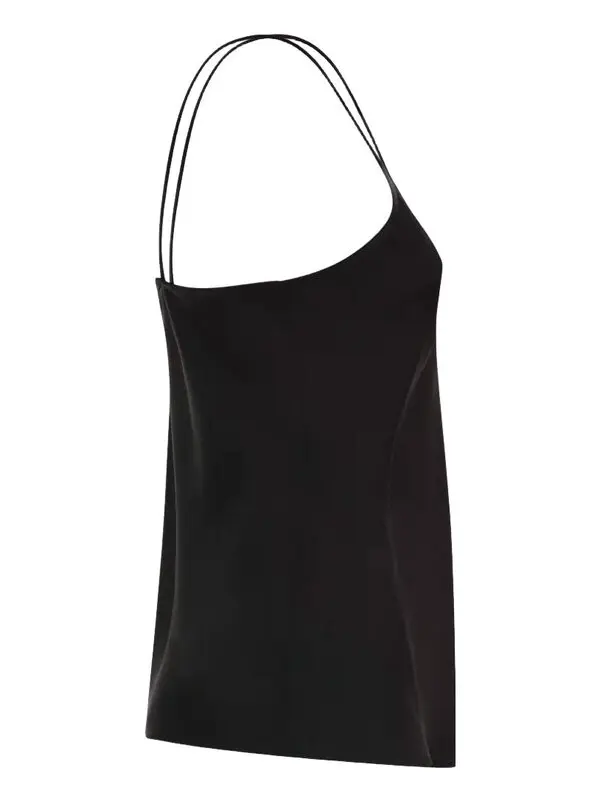 Max Mara V-neck Sleeveless Top - Black
