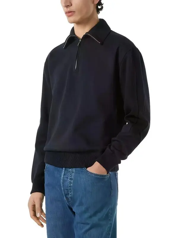 Loro Piana Half-zip Sweater - Blue