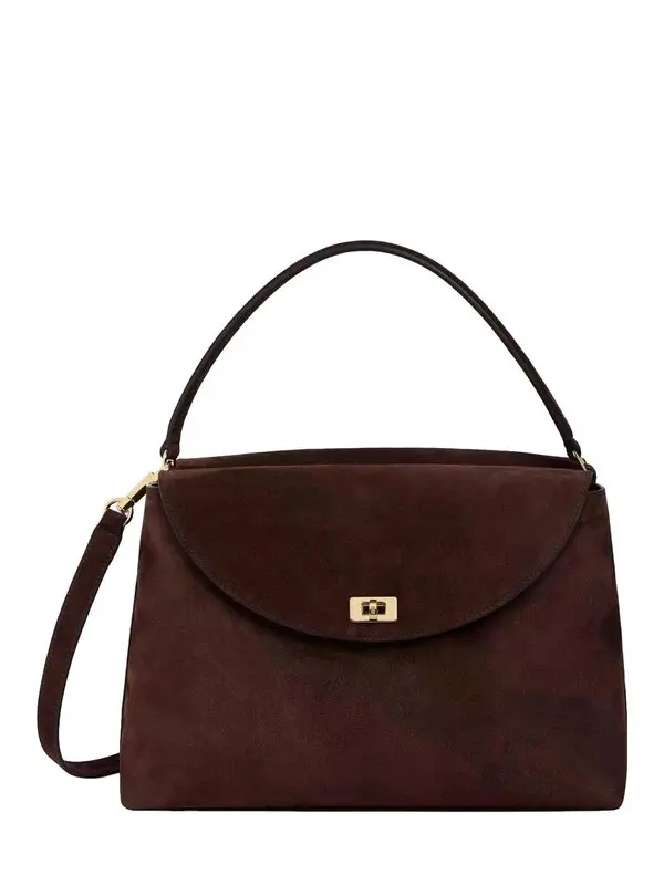 Sandro Mini Le Grand Bazaar Shoulder Bag - Brown