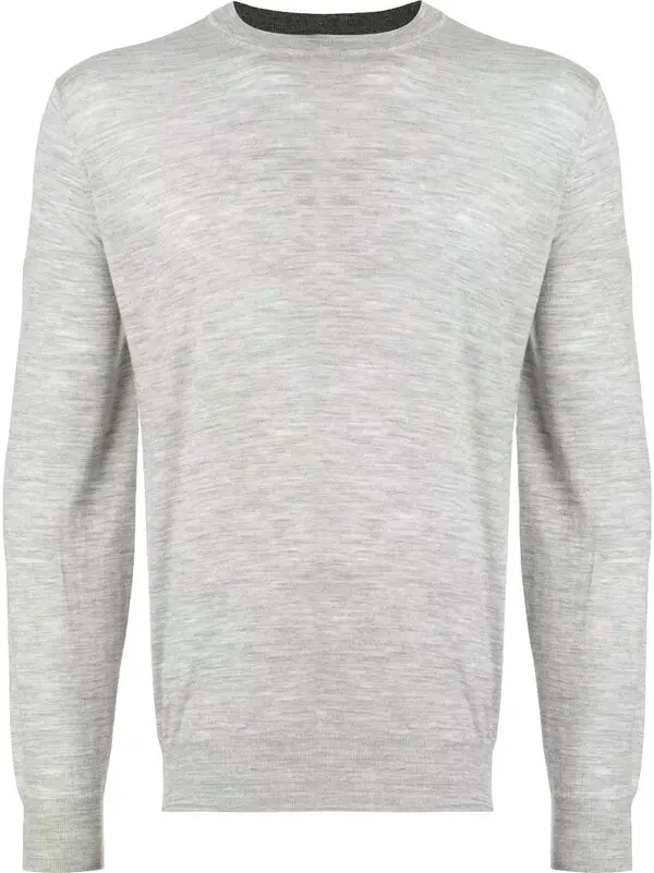 Brunello Cucinelli Round Neck Jumper - Grey