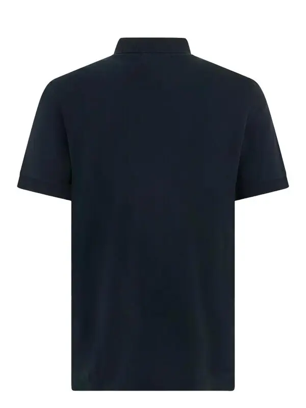 Stone Island Logo-patch Polo Shirt - Blue