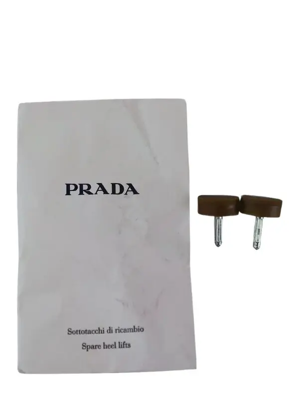 Prada Strappy Stiletto Sandals - Brown