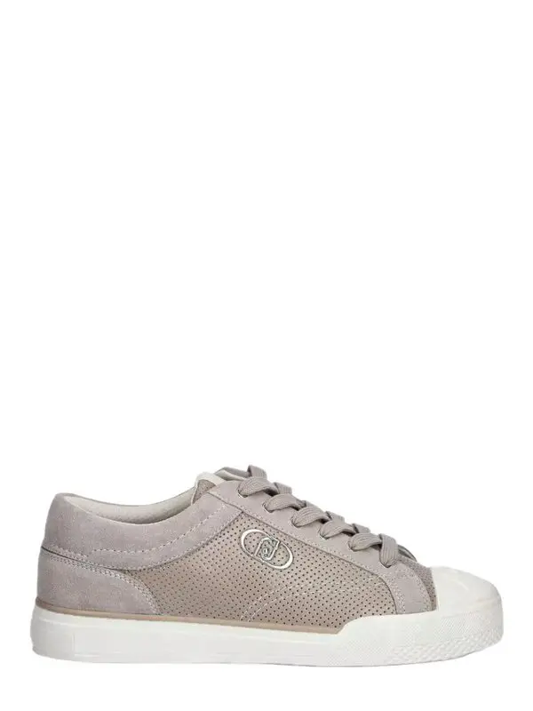 Liu Jo Perforated Logo Plaque Sneakers - Neutrals