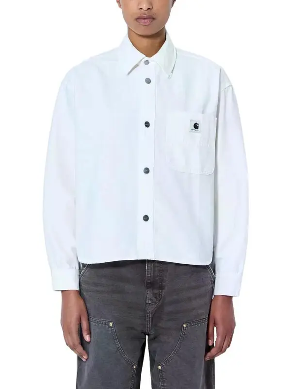 Carhartt Work In Progress Patch-pocket Buttoned Shirt - White
