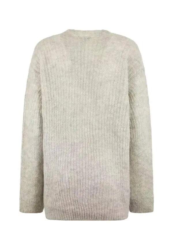 FORTE_FORTE V-neck Sweatshirt - Neutrals