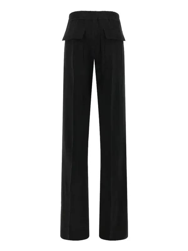 Rick Owens Dietrich Drawstring Trousers - Black