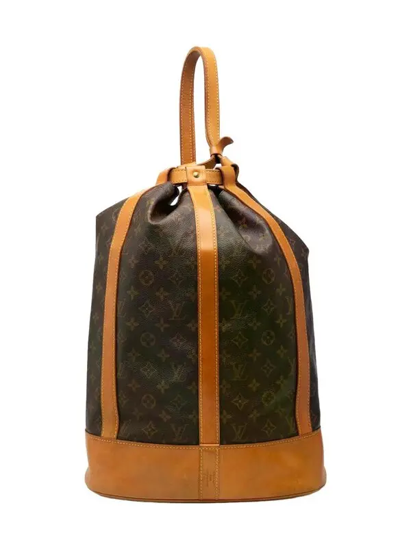 LOUIS VUITTON Monogram Randonnee Gm Backpack - Brown