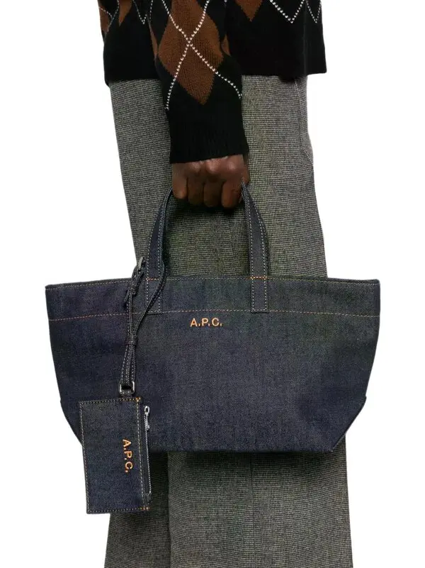 A.p.c. Le Drummery Tote Bag - Blue