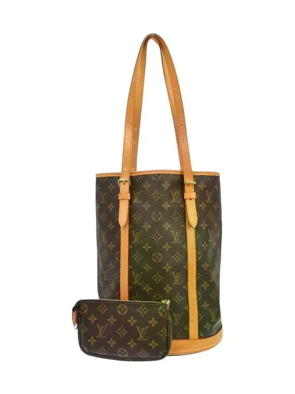 LOUIS VUITTON Monogram Bucket Bag Gm - Brown