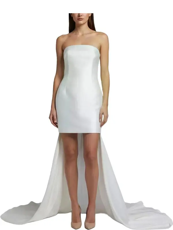 Solace London Neva Midi Dress - White