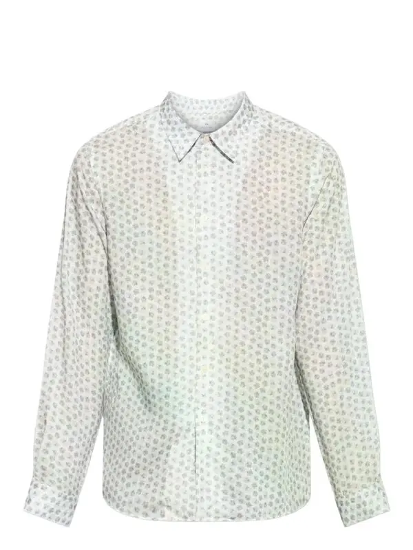 Paul Smith Floral-motif Shirt - White