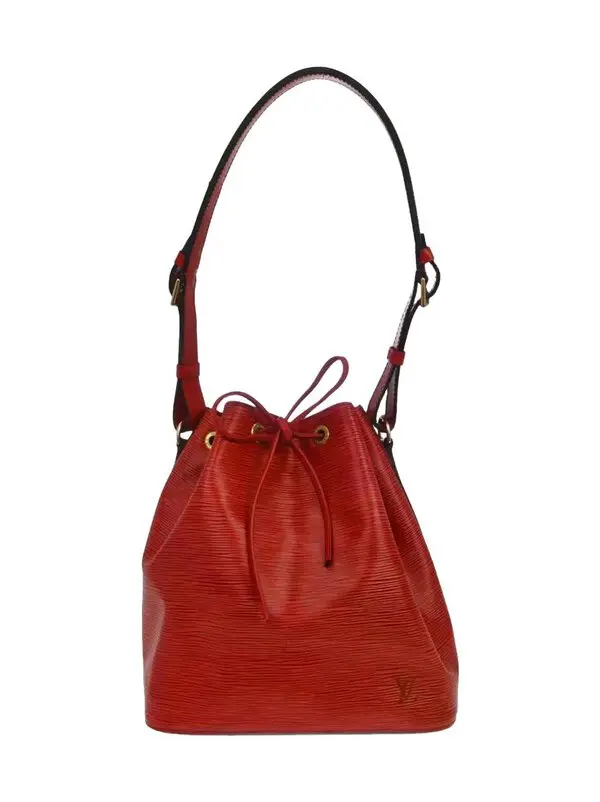 LOUIS VUITTON Petite Noe Bucket Bag - Red