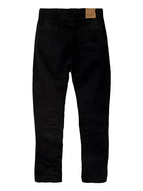 TOTEME Straight-leg Jeans - Black