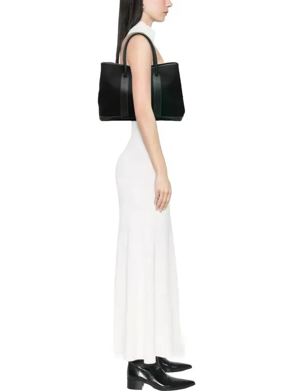 Hermès 2005 Toile And Negonda Garden Party 36 Tote Bag - Black