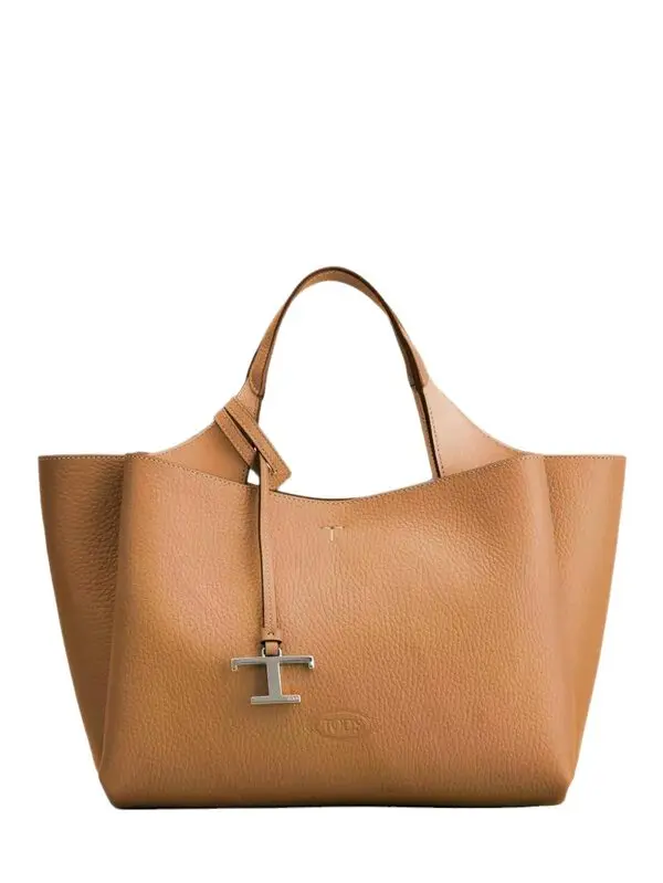 TOD'S Leather Mini Bag - Neutrals