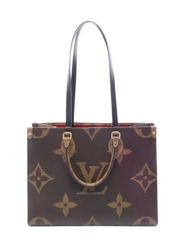 LOUIS VUITTON Monogram Onthego Tote Bag - Brown