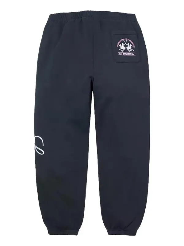 Supreme X La Martina X Jacob & Co Logo-print Track Pants - Blue