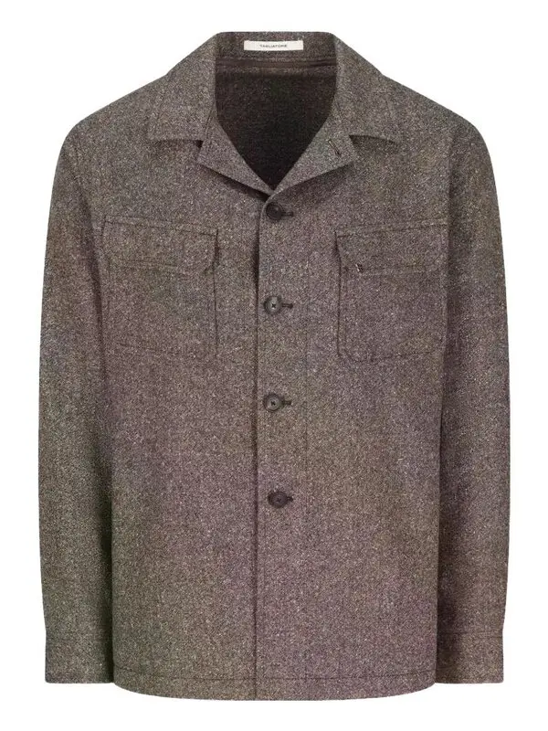 Tagliatore Button-up Patch-pocket Jacket - Brown