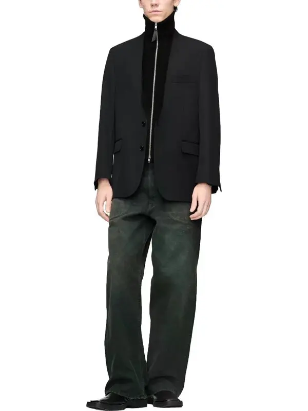 MAISON MARGIELA Four Stitches Waistcoat - Black