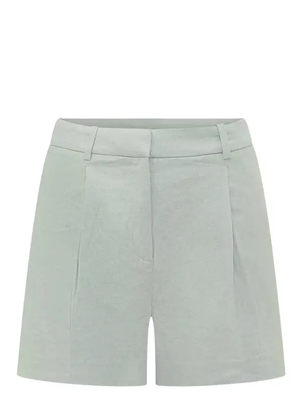 Calvin Klein Pleated Shorts - Green