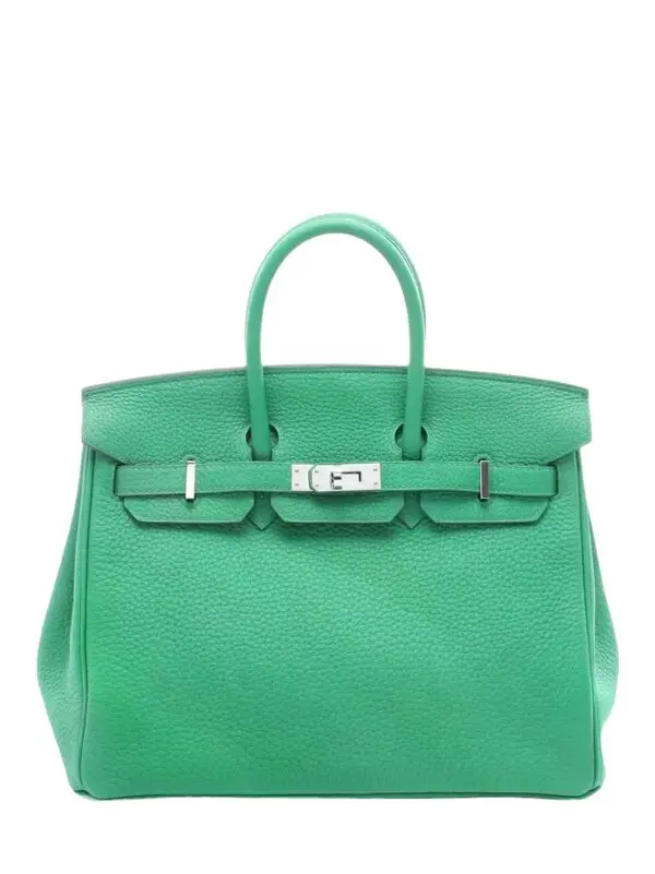 Hermès 2020 25 Birkin Tote Bag - Green