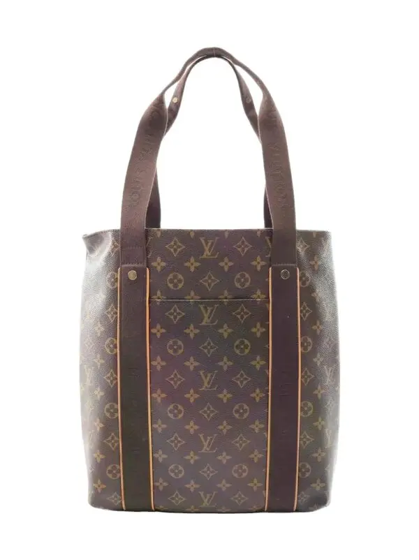 LOUIS VUITTON Monogram Canvas Tote Bag - Brown