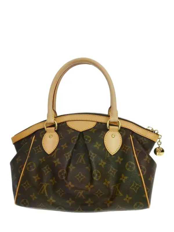 LOUIS VUITTON Tivoli Monogram Canvas Tote Bag - Brown