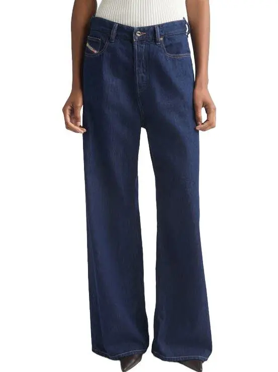 DIESEL® 1996 D-si̇re Wide Leg Jeans - Denim