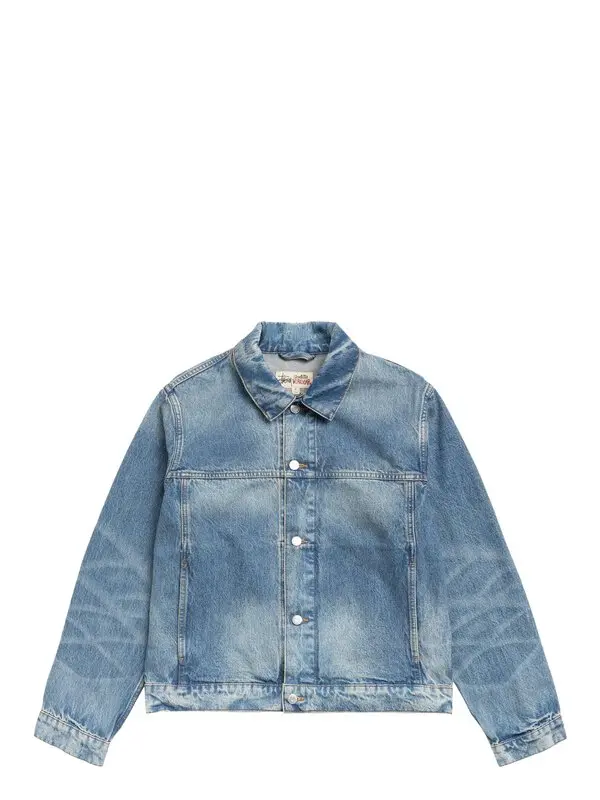 StÜssy Trucker Denim Jacket - Blue