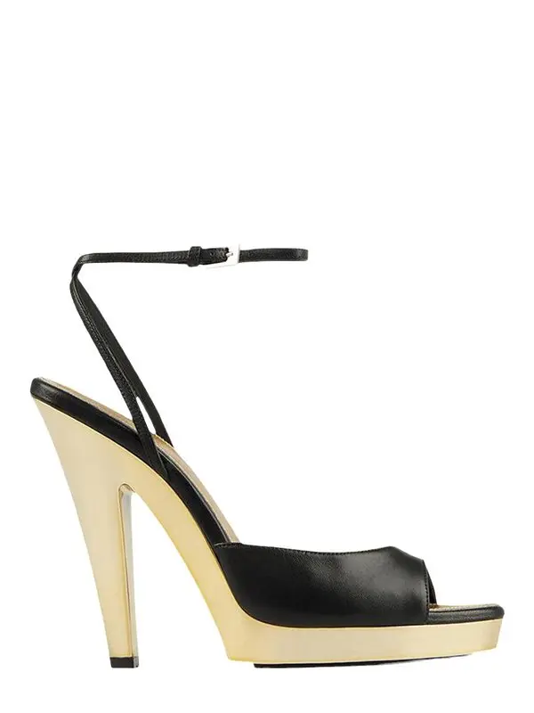 Paris Texas Gala Sandal - Black