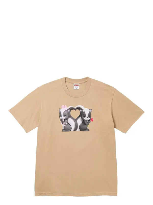 Supreme Skunk Graphic T-shirt - Tan