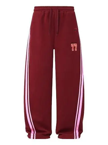 AELFRIC EDEN Stripe Baggy Sweatpants - Red