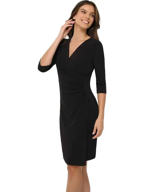 Anatomie Marine Wrap Dress - Black
