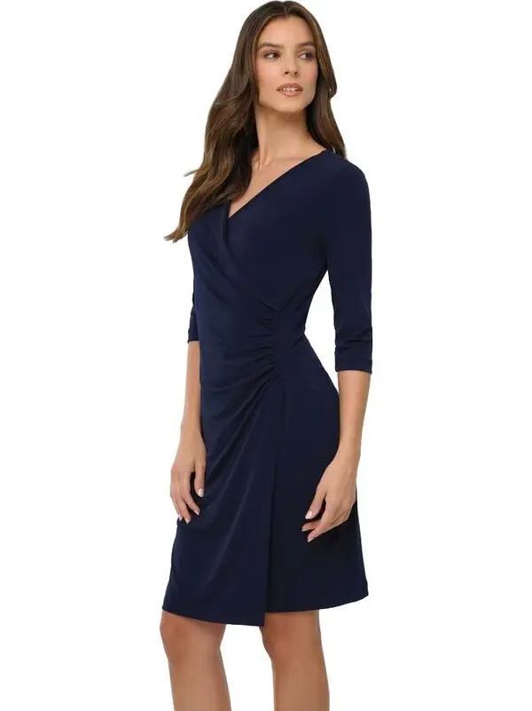 Anatomie Marine Wrap Dress - Navy