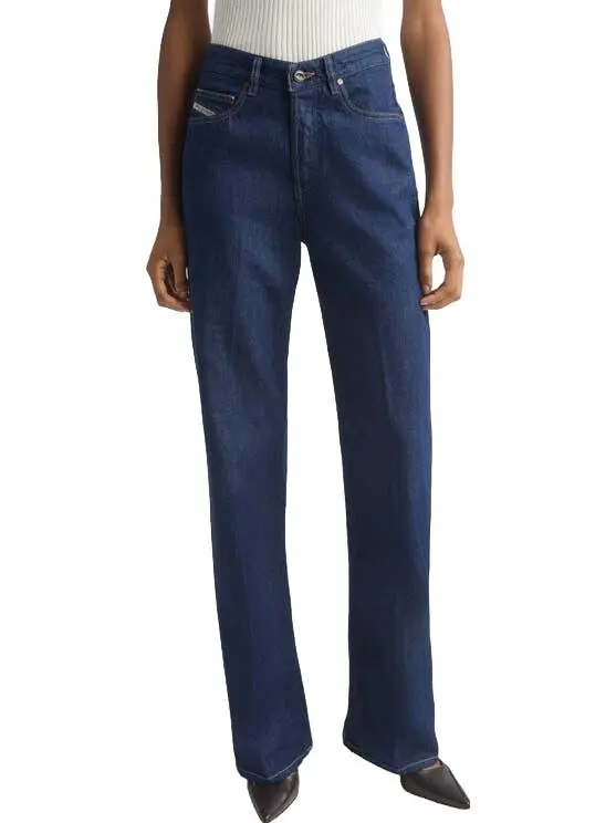 DIESEL® 1971 D-sent High Waist Straight Leg Jeans - Denim
