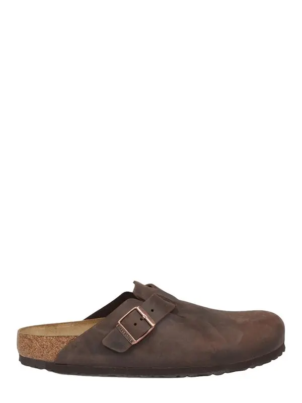 BIRKENSTOCK Suede Slip-on Loafer - Brown