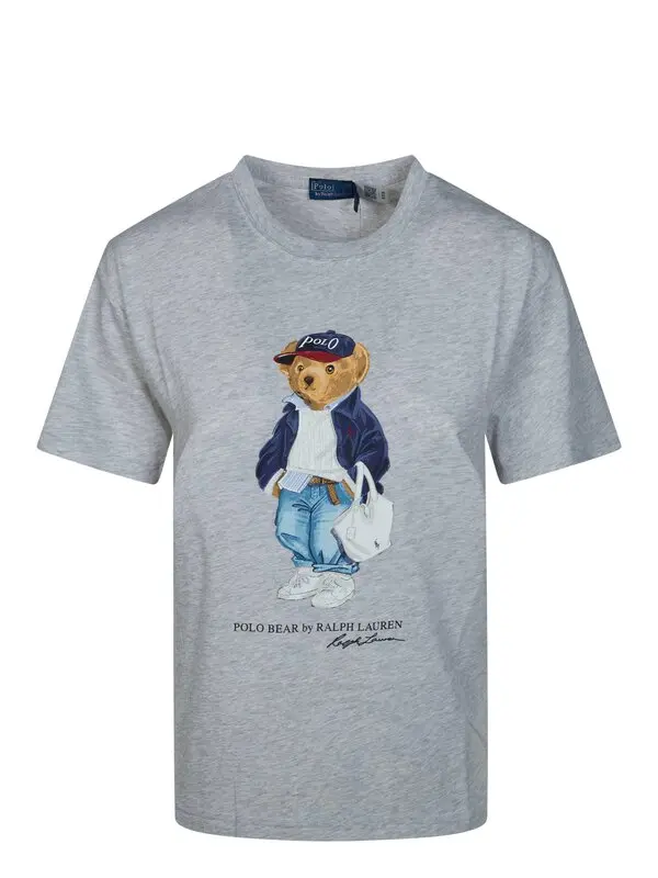 Polo Ralph Lauren Short Sleeve Graphic T-shirt - Grigio