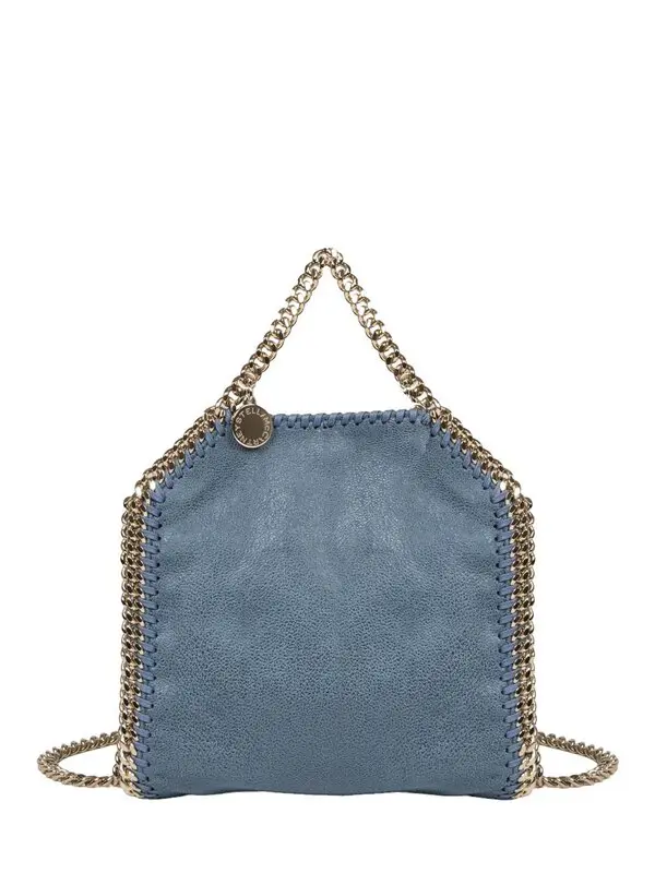 Stella McCartney Chain-trimmed Shoulder Bag - Blue