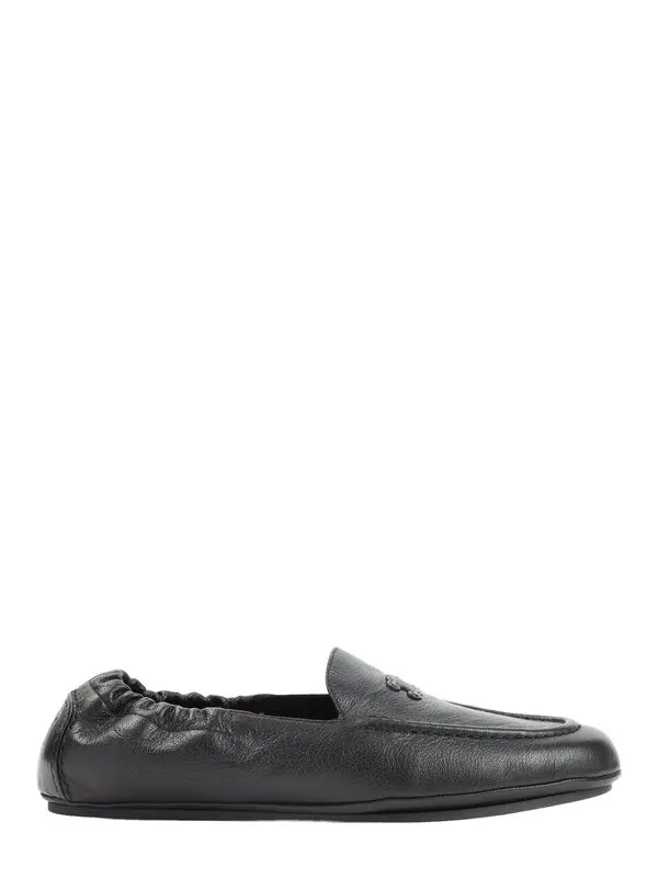 Celine Luxurious Goat Skin Loafers - Black