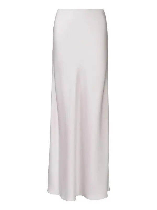 Fabiana Filippi Long Flowy Skirt - Grey