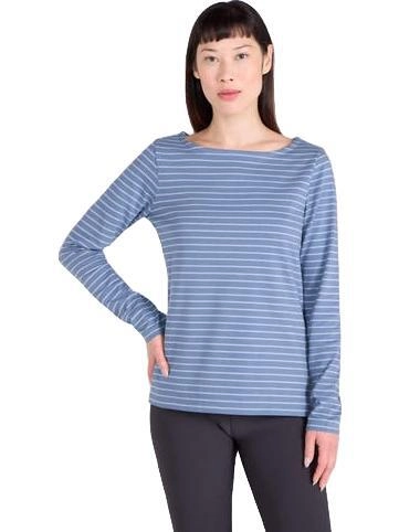 Mountain Warehouse St Ives Crew Neck Striped Top - Blue