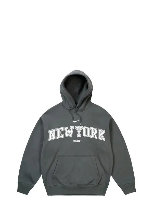 PALACE X Nike New York Hoodie - Grey