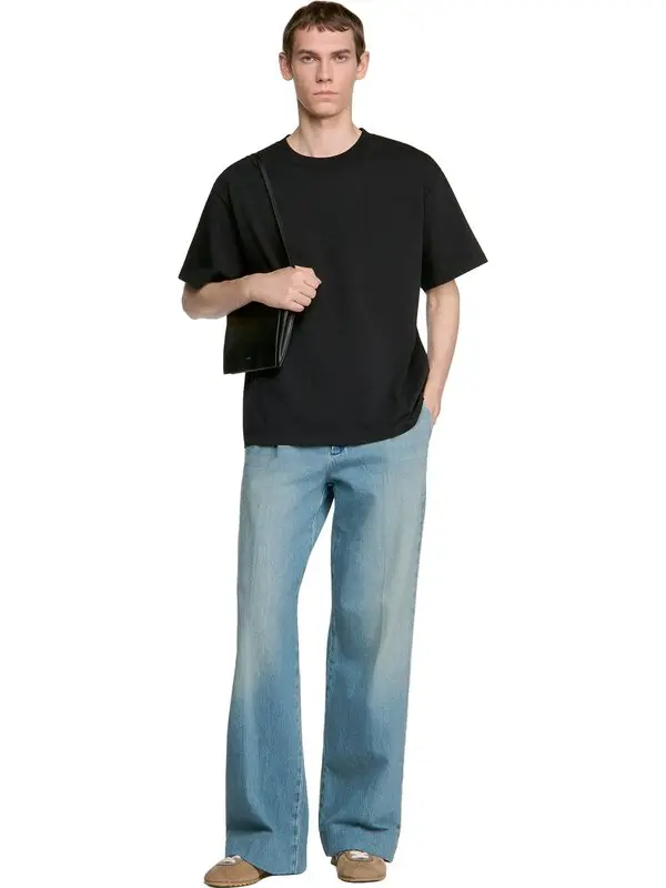 Sandro Oversized T-shirt - Black