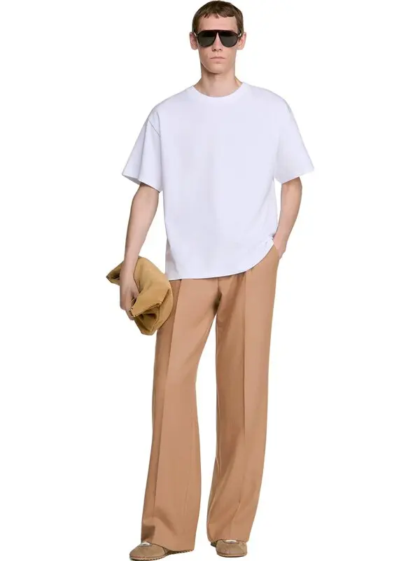 Sandro Oversized T-shirt - White