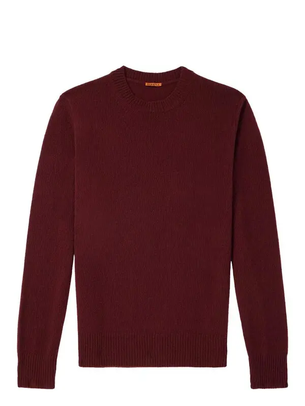 Barena Venezia Cashmere Crewneck Sweater - Red